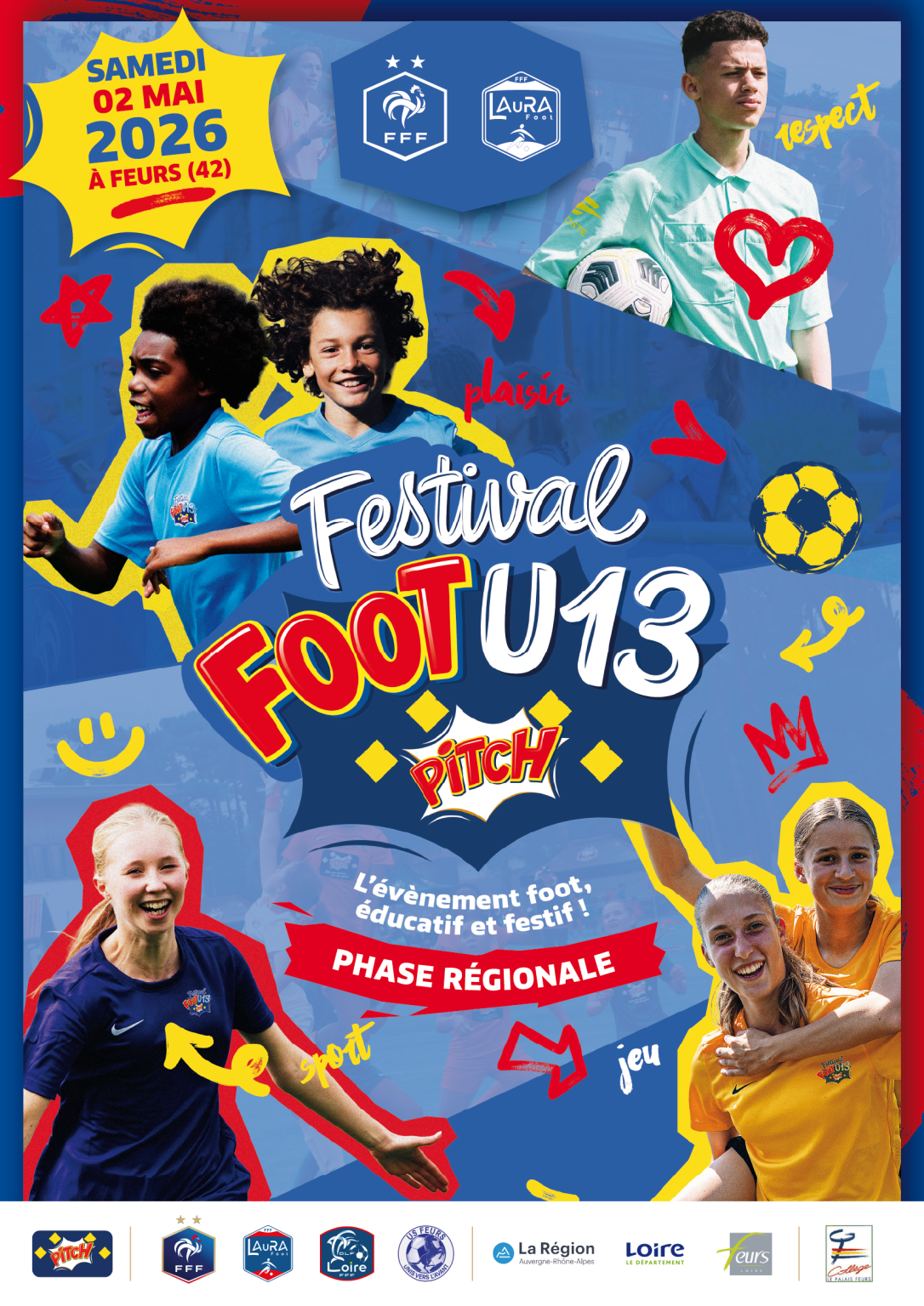 Phase départementale du Festival Foot U13 Pitch – Ligue Auvergne-Rhône ...